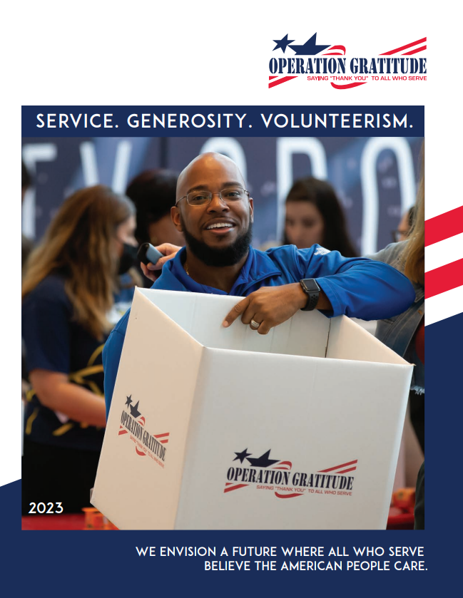 About - Operation Gratitude