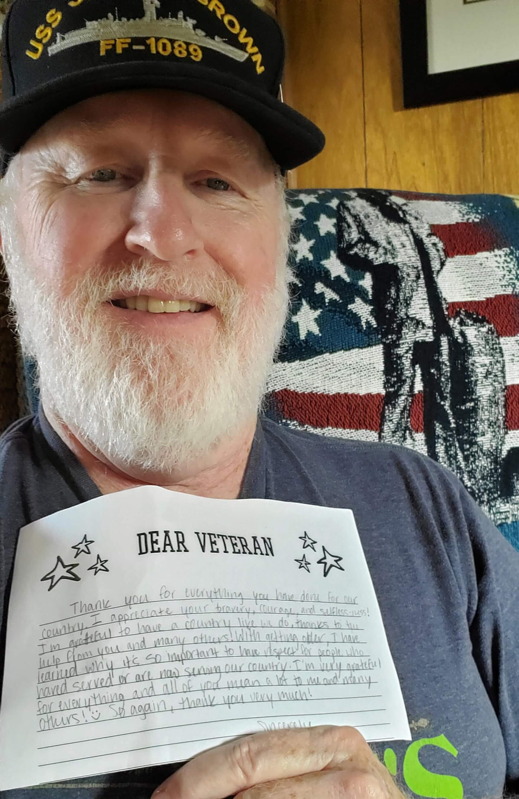 Day 6- Veterans Letter Writing - Operation Gratitude